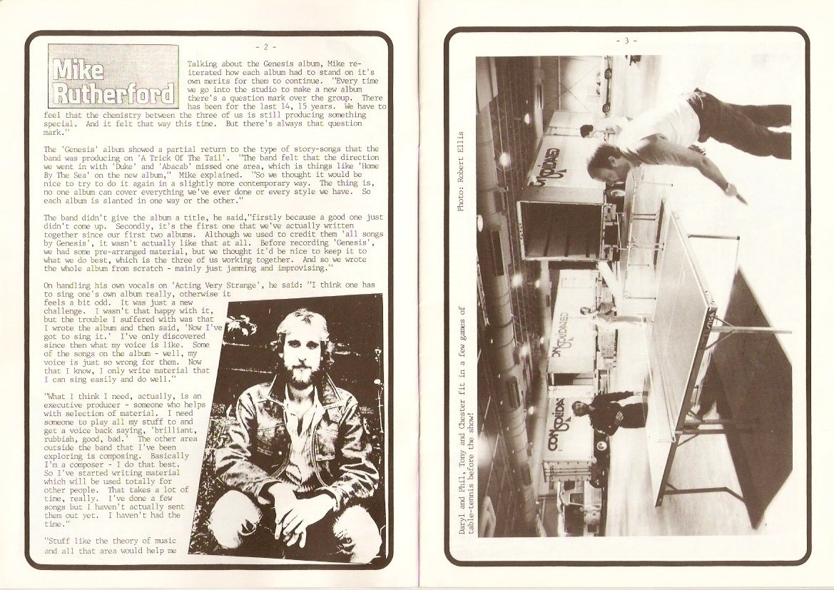 Genesis information – Issue 32 – The Genesis Archive