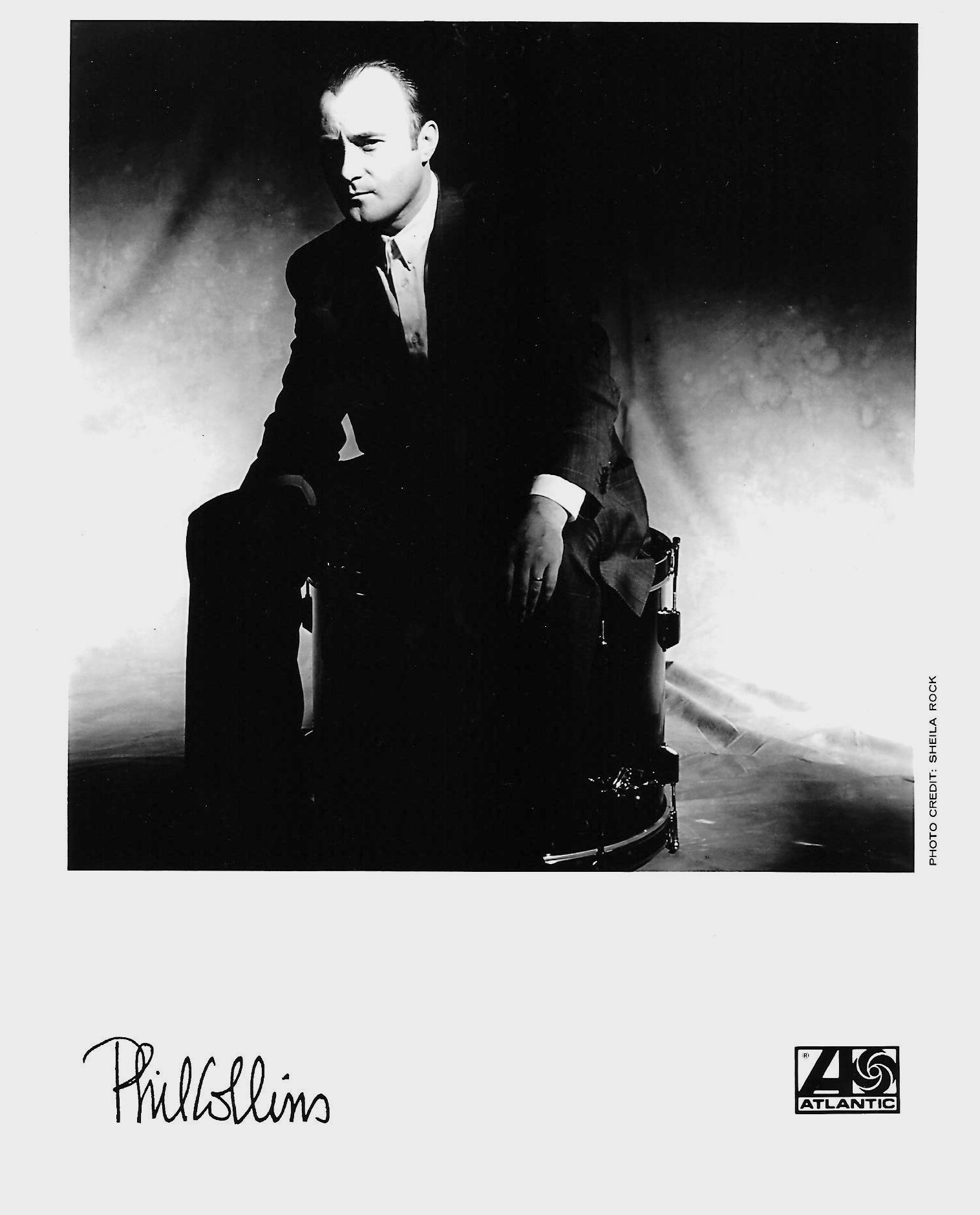 Phil Collins promo photos – 1990 – The Genesis Archive