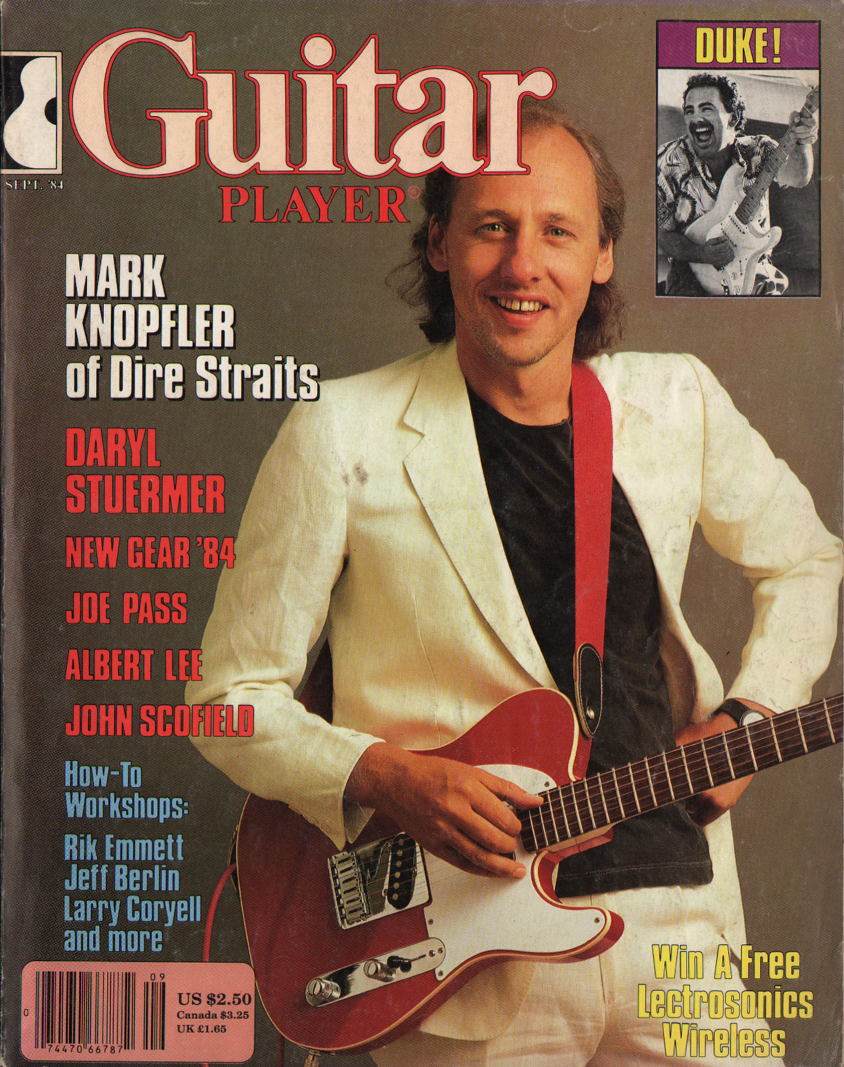 Guitar Player – September 1984 – Daryl Stuermer interview – The Genesis ...