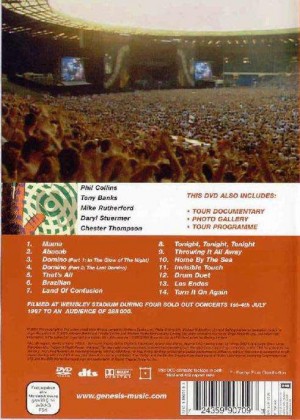 Genesis – Live at Wembley Stadium – The Genesis Archive