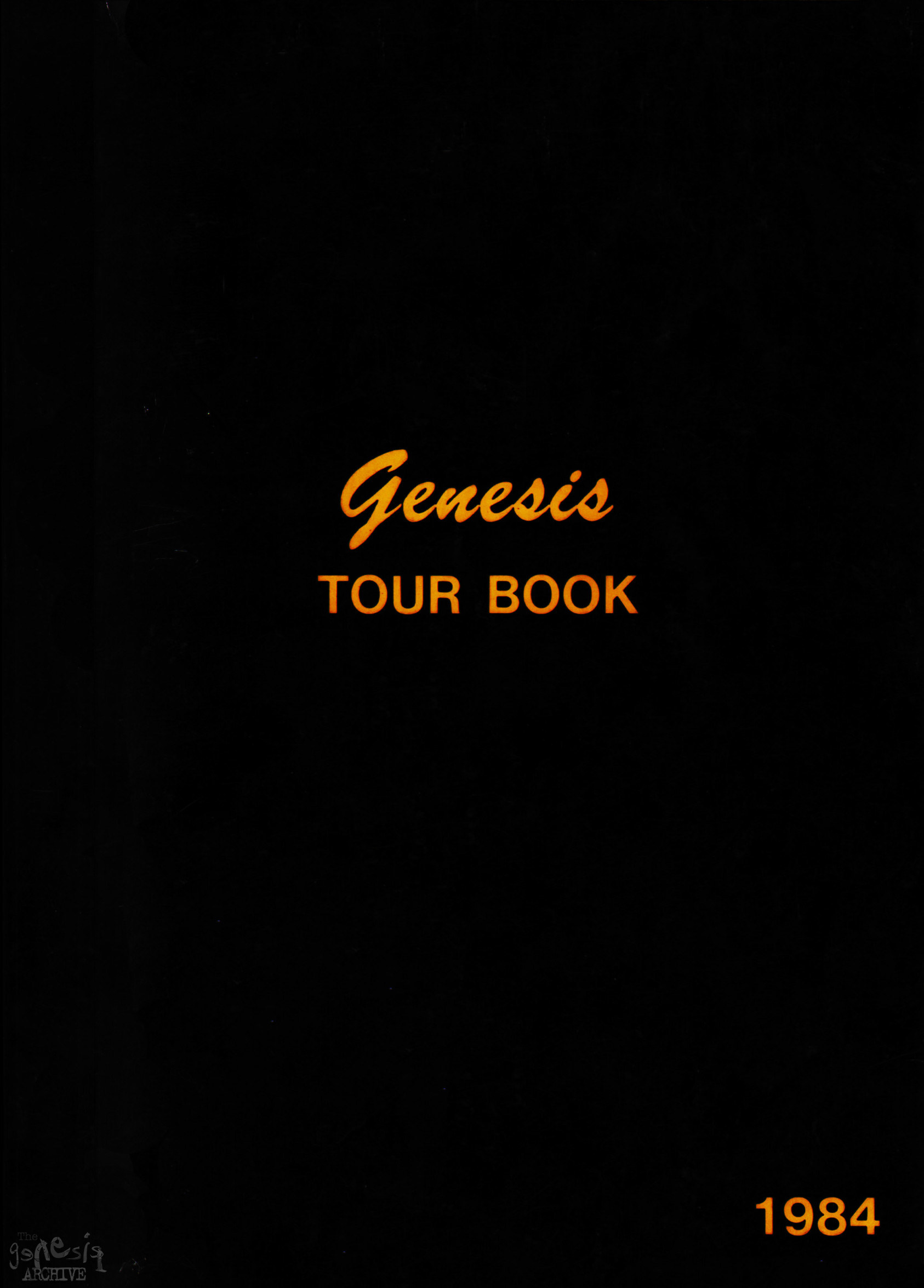 Tour itinerary – Genesis – The Mama tour – The Genesis Archive