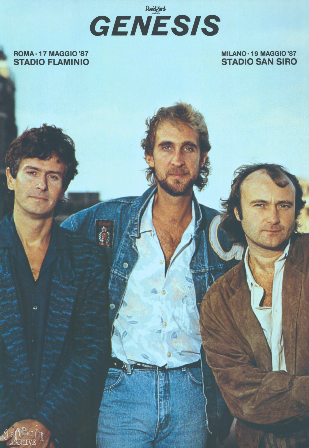 Poster – Genesis – Roma and Milano – – The Genesis Archive