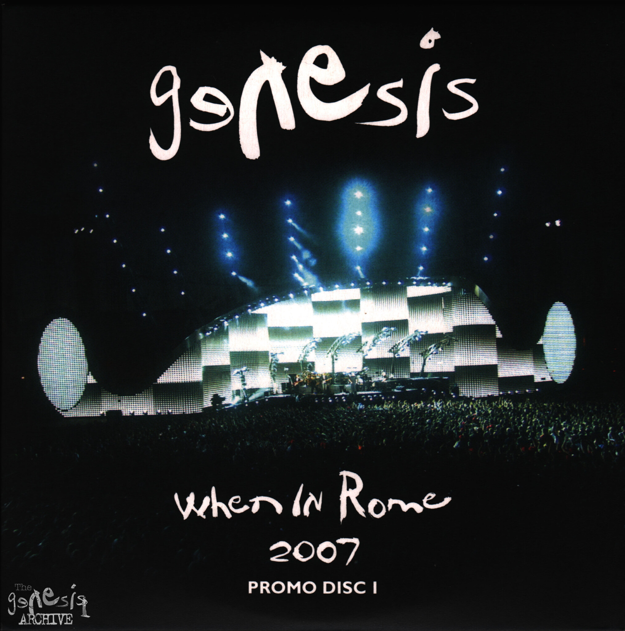 Press kit – Genesis – When In Rome – Live DVD – The Genesis Archive