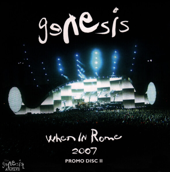 Press kit – Genesis – When In Rome – Live DVD – The Genesis Archive