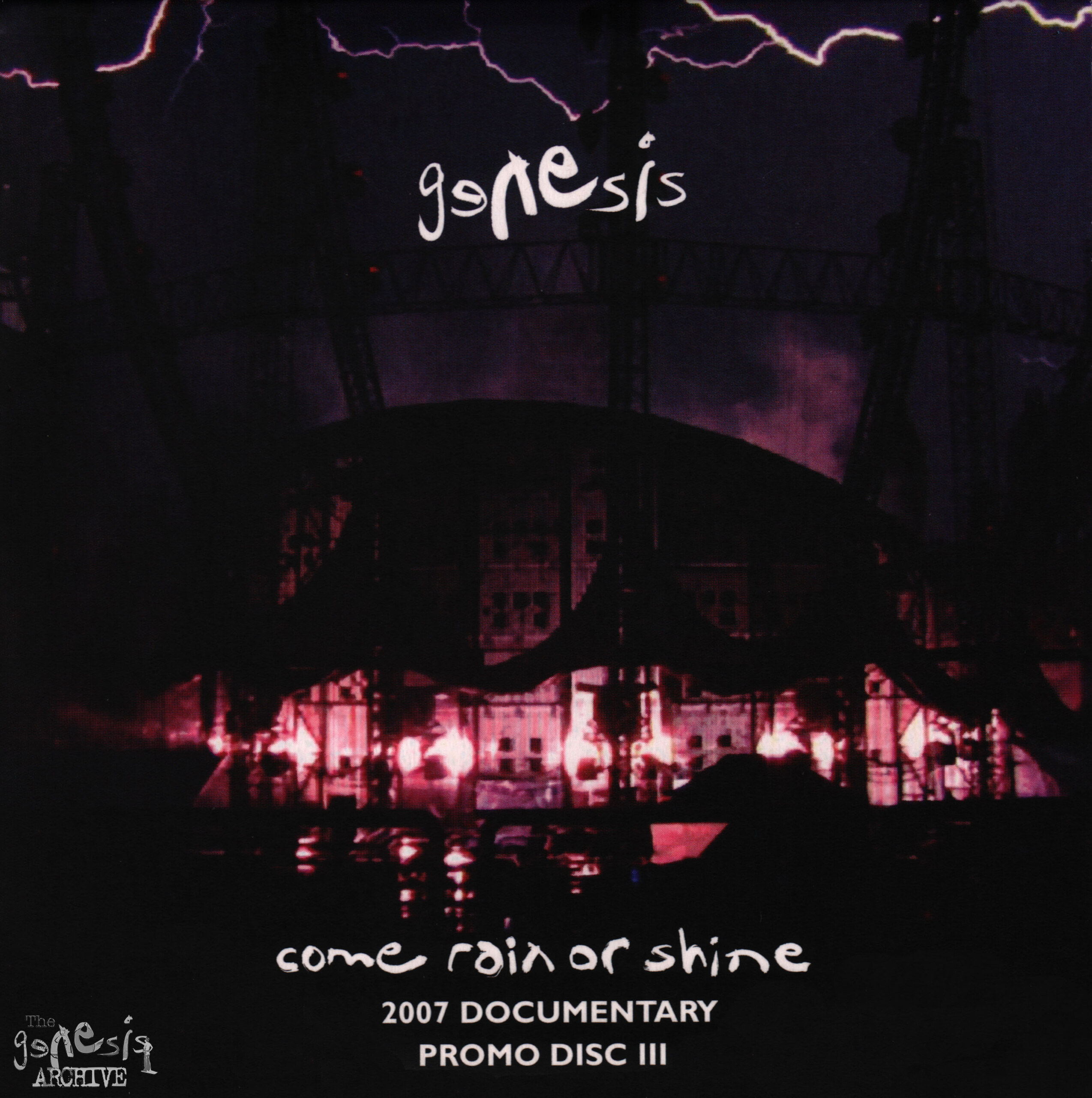 Press kit – Genesis – When In Rome – Live DVD – The Genesis Archive