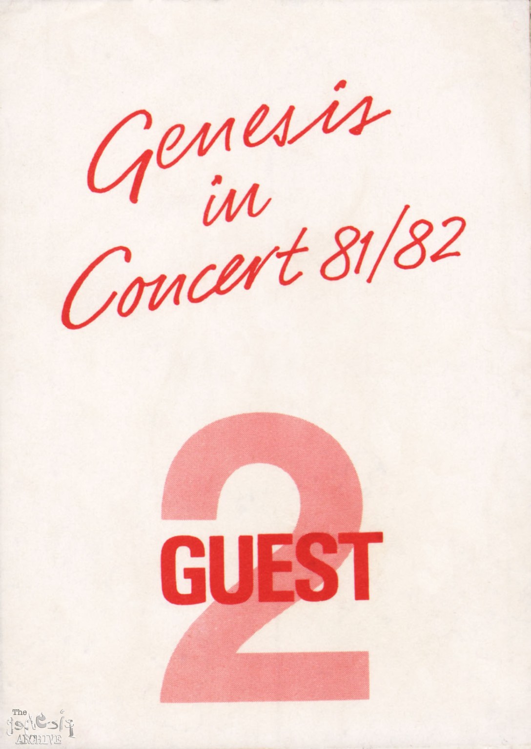 Abacab Tour – The Genesis Archive