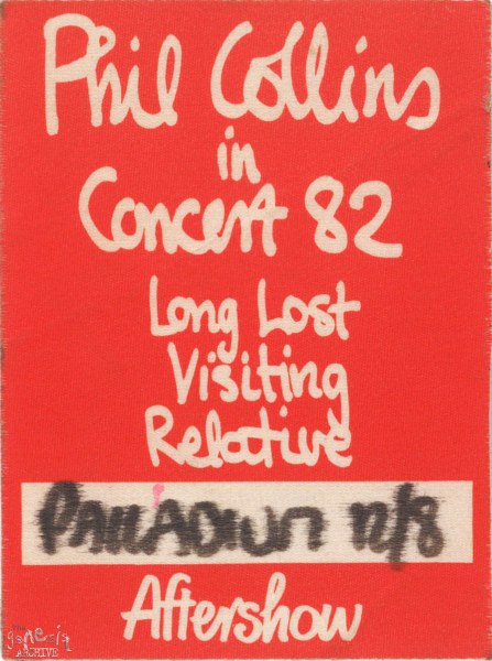 Cloth pass – PC – The Palladium – New York City – 8th December – The ...