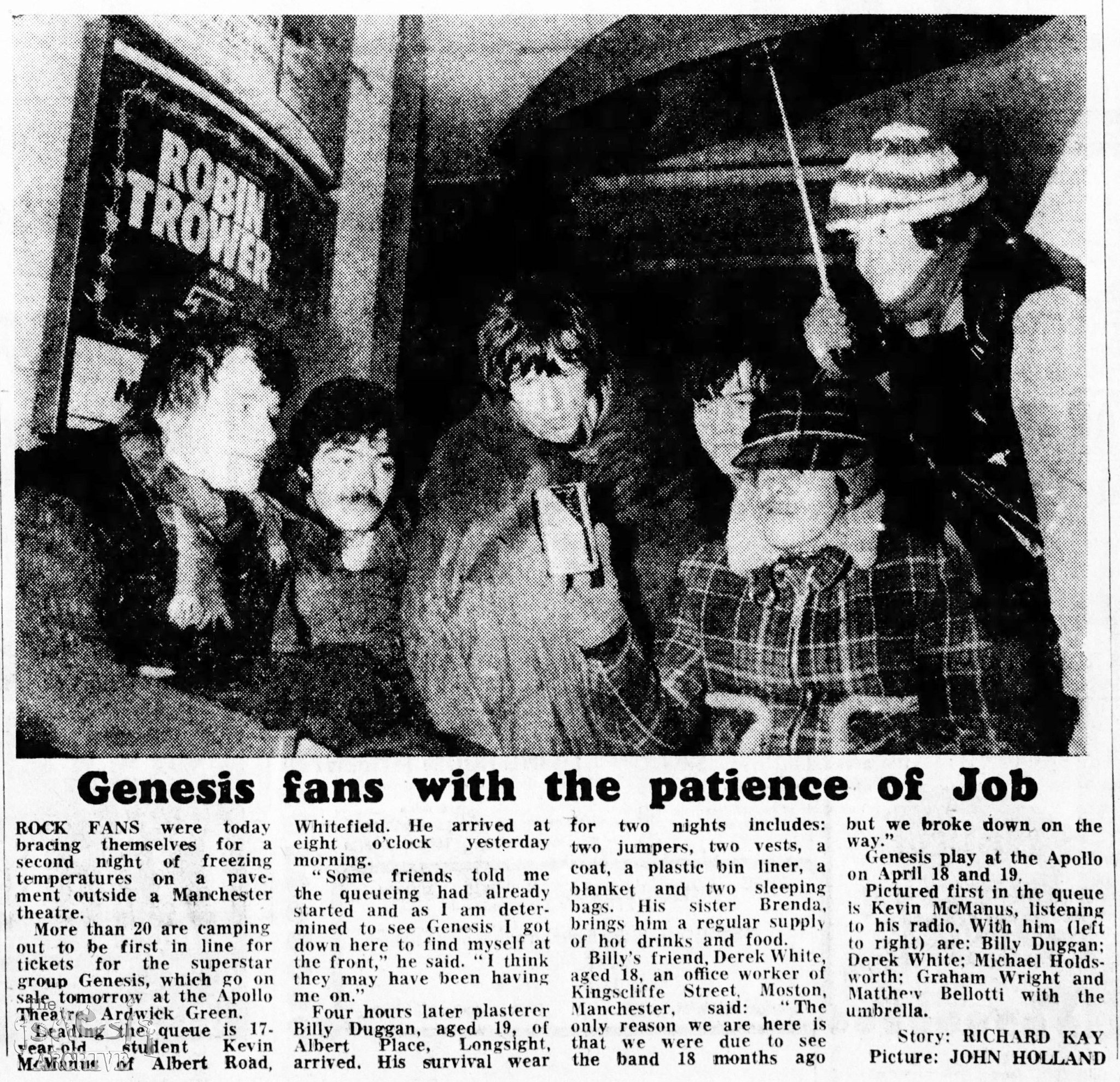 Duke Tour – The Genesis Archive